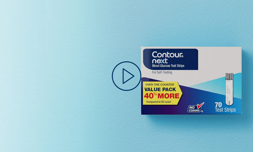 Blood Glucose Test Strips | CONTOUR®NEXT Test Strips, 35 Count | Ascensia
